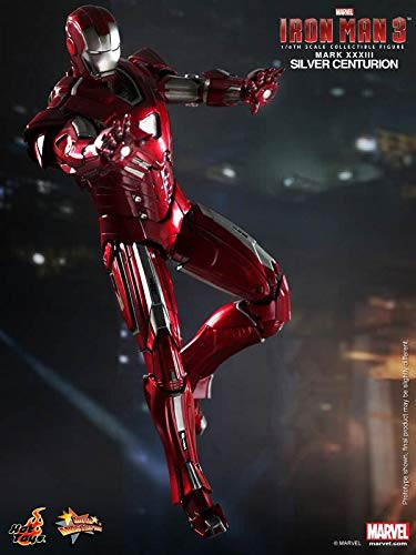 Movie Masterpiece Iron Man 3 Iron Man Mark 33 Silver Centurion Action ...