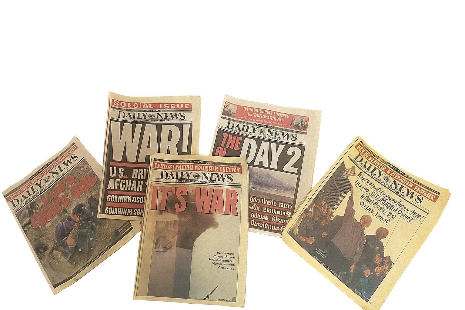 Newspaper From 911 Attacks. Sept 12,2001 Special Edition. All Of The ...