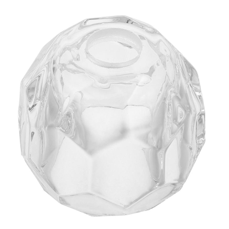 Mini Globe Pendant Shade: Clear Glass Ceiling Fan Light Globe ...