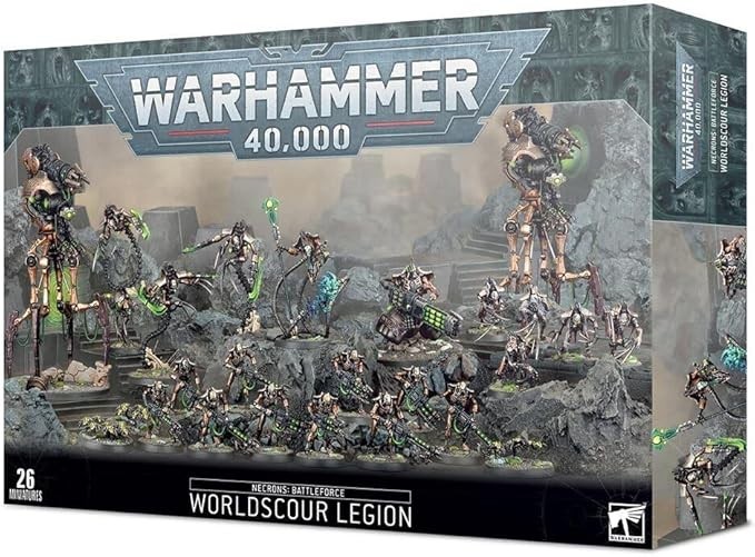 Necrons Worldscour Legion Battleforce Boxset New 40k Warhammer OOP ...