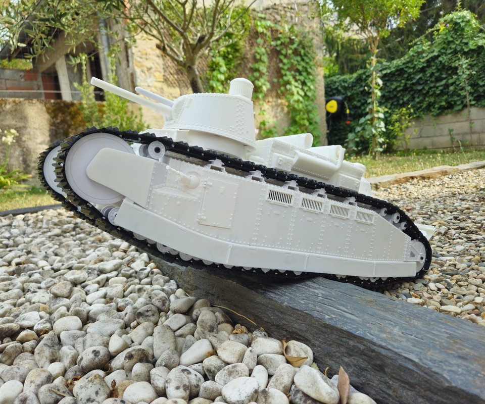1/16 3d print tank rc without system Char 2C unpainted | eBay