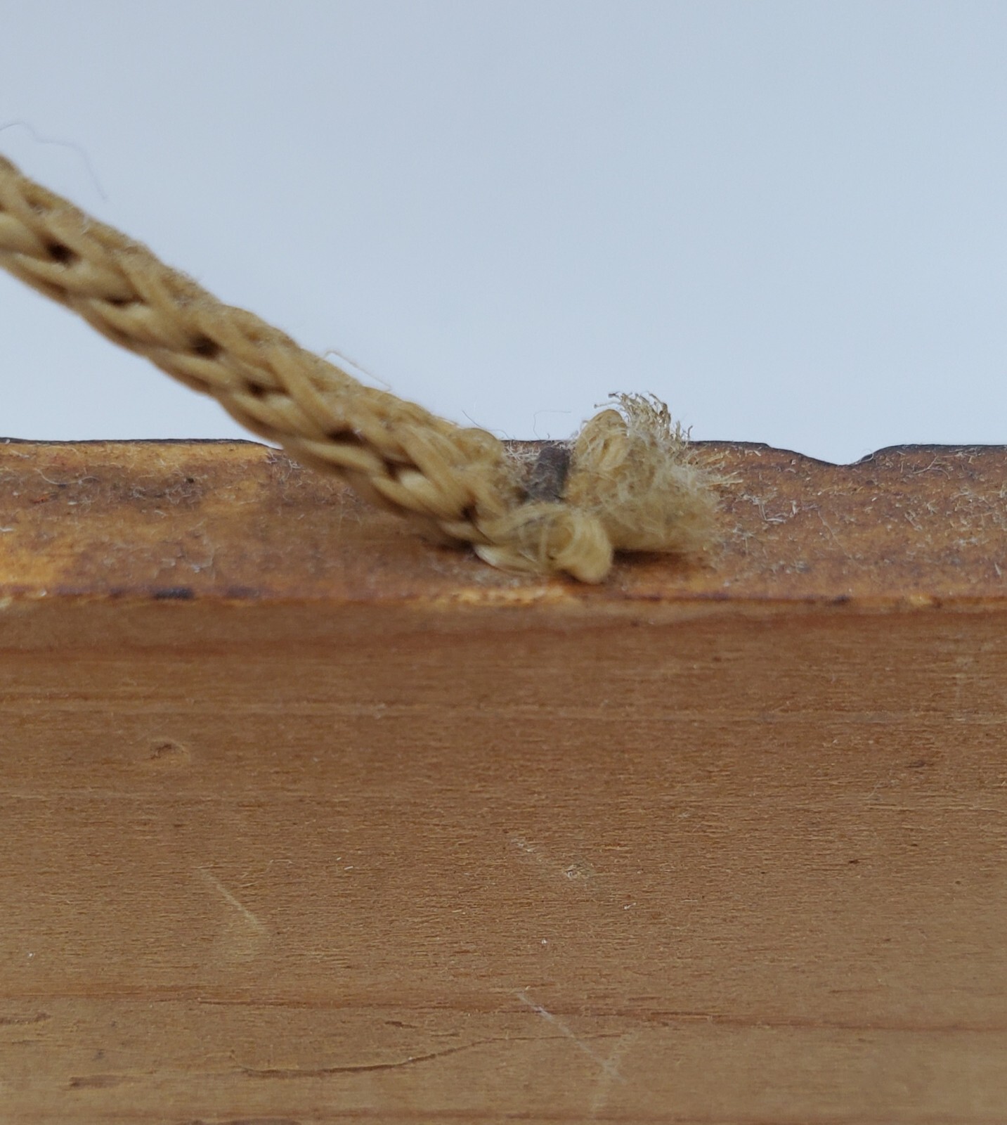 Vintage handmade Wooden Wall Keychain With Image Of The Crowned Madonna ...