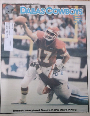 DALLAS COWBOYS Official Weekly Newspaper October 24 1992 Vol 18 No 19 ...