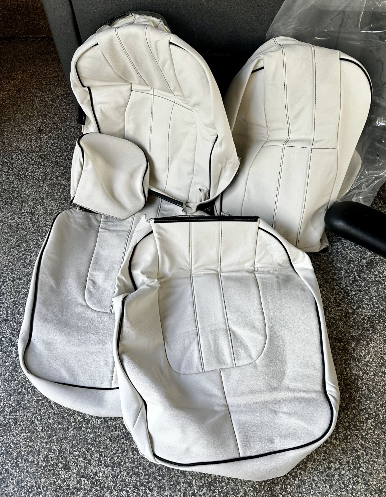 Land Rover Range Rover L322 New Front Leather Seat Covers | eBay