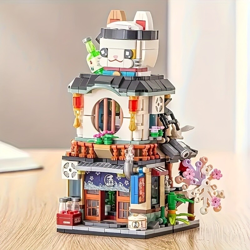 LOZ Mini Blocks Sets Food Street View Building Blocks Micro Bricks with ...
