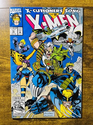 X-MEN 16 DIRECT EDITION PSYLOCKE STORM ANDY KUBERT COVER MARVEL COMICS ...