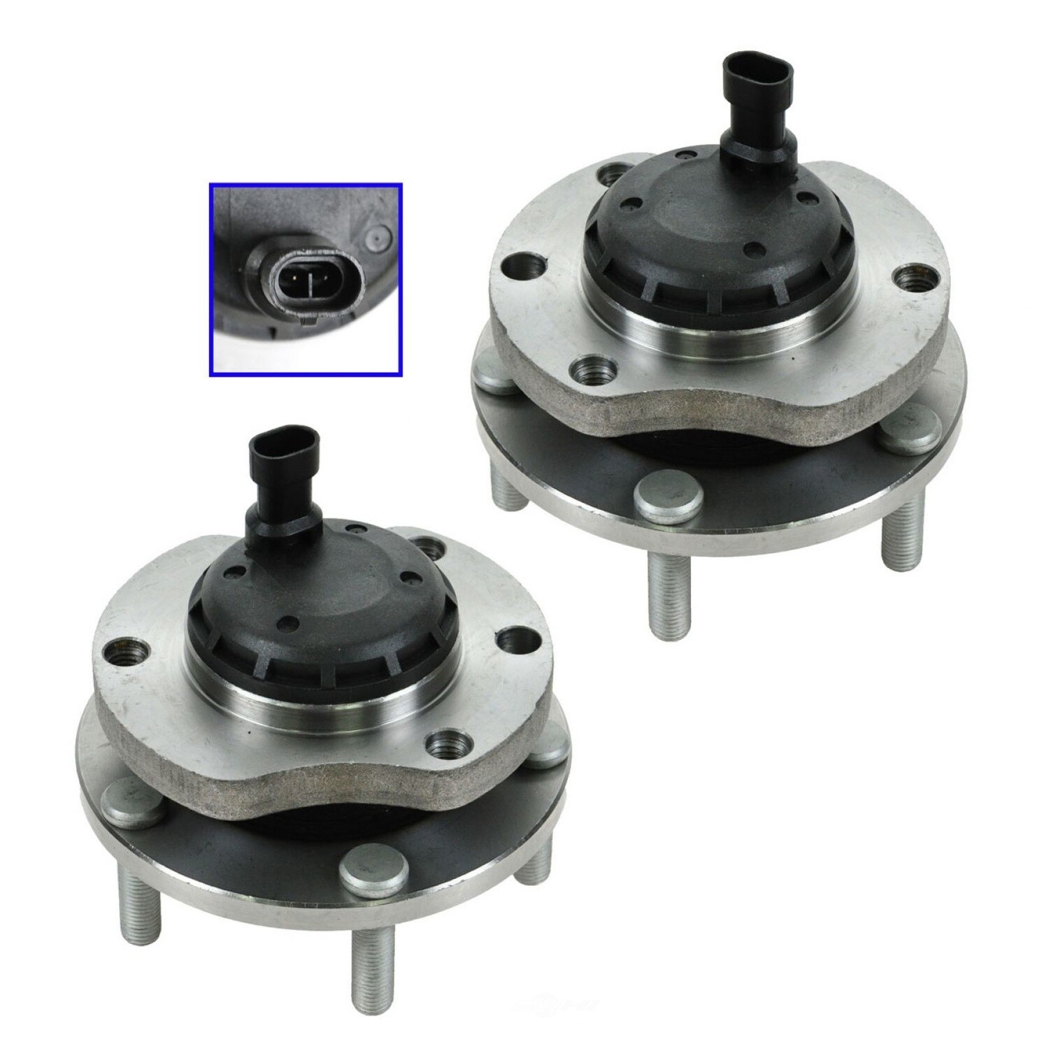 Wheel Bearing Assembly Kit-2 Piece Wheel Bearing and Hub Assembly Set ...