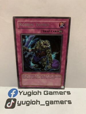 YUGIOH ROBBIN ZOMBIE X2 IOC-109 RARE LIGHT PLAYED | eBay