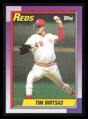 1990 Topps #687 Tim Birtsas Excellent | eBay