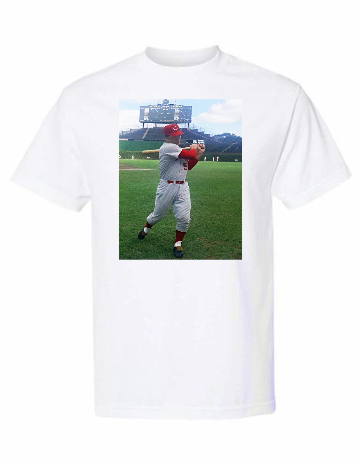 Young Johnny Bench Cincinnati Reds Graphic Printed T Shirt NWOT | eBay