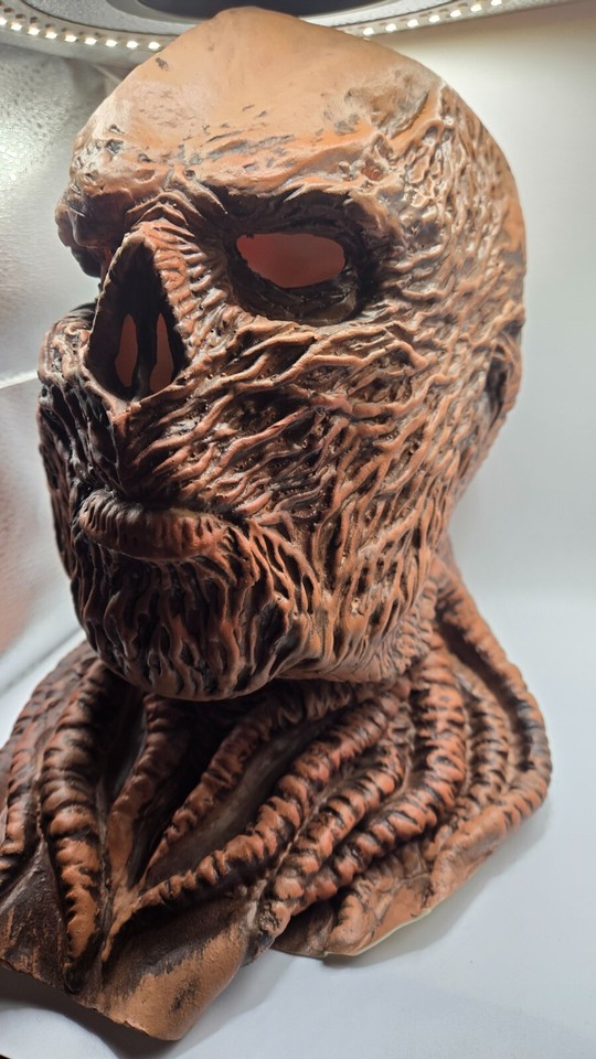 Vecna Cosplay Mask Horror Latex Mask Stranger Things Halloween Costume ...