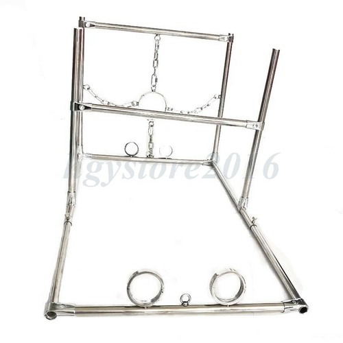 Stainless Steel Constraint Restraints Slave Frame Neck Collar Hand ...