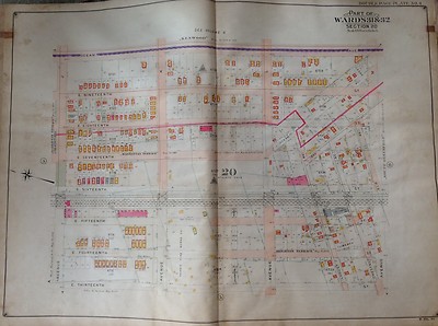 1907 MIDWOOD GRAVESEND VITAGRAPH STUDIOS AVENUE J TO AV M BROOKLYN NY ...