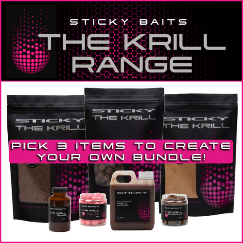 STICKY BAITS 'THE KRILL' BUNDLE DEALS - PICK 3 ITEMS! | NEW - CARP ...