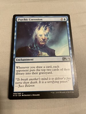 Psychic Corrosion [Core Set 2019] Magic MTG | eBay