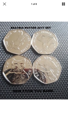 The Complete 3 Set of Beatrix Potter 50p coins | eBay UK