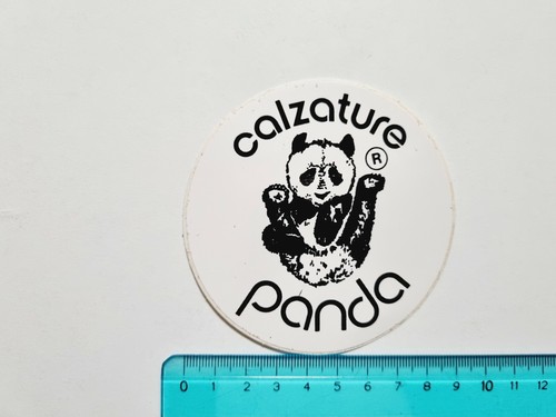 Adhesive Footwear Panda Sticker Autocollant Vintage 80s Original | eBay