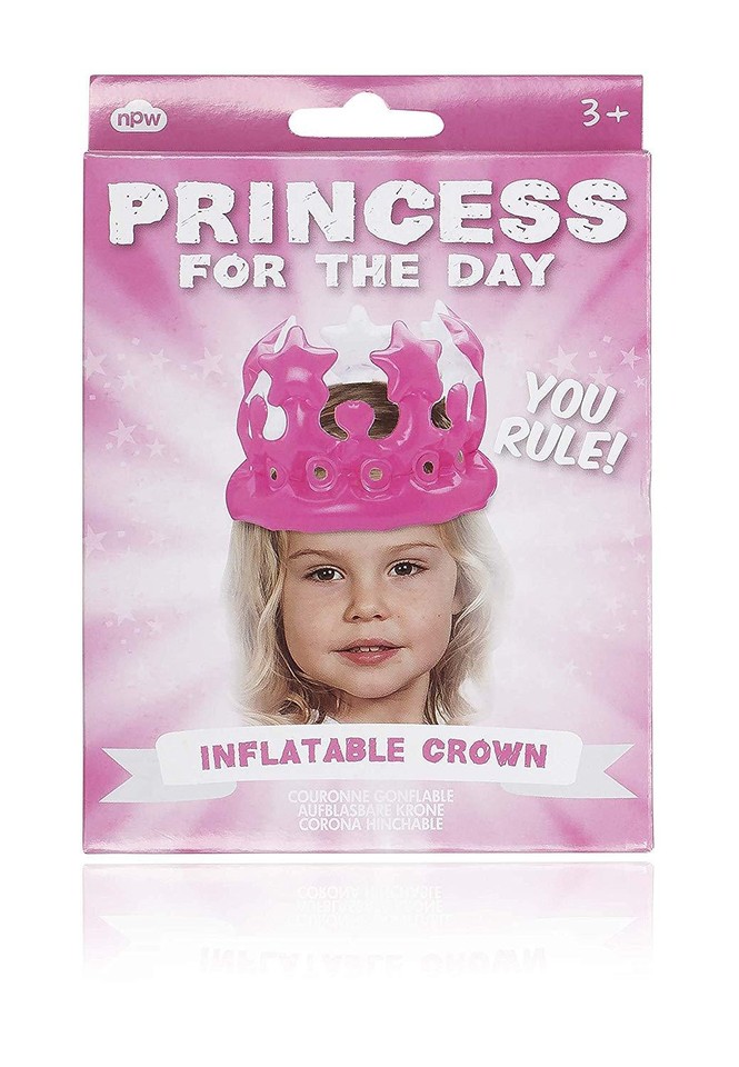 NPW Worldwide PRINCESS For The Day Inflatable Crown W15010 Birthday YOU ...