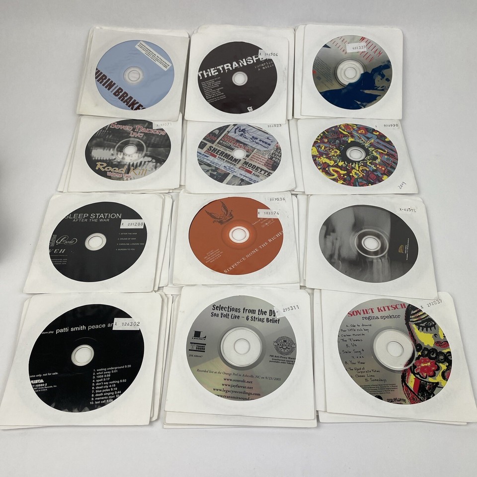 Huge Audiophile Digital Audio CD Lot - Assorted Bands Discs Only in ...
