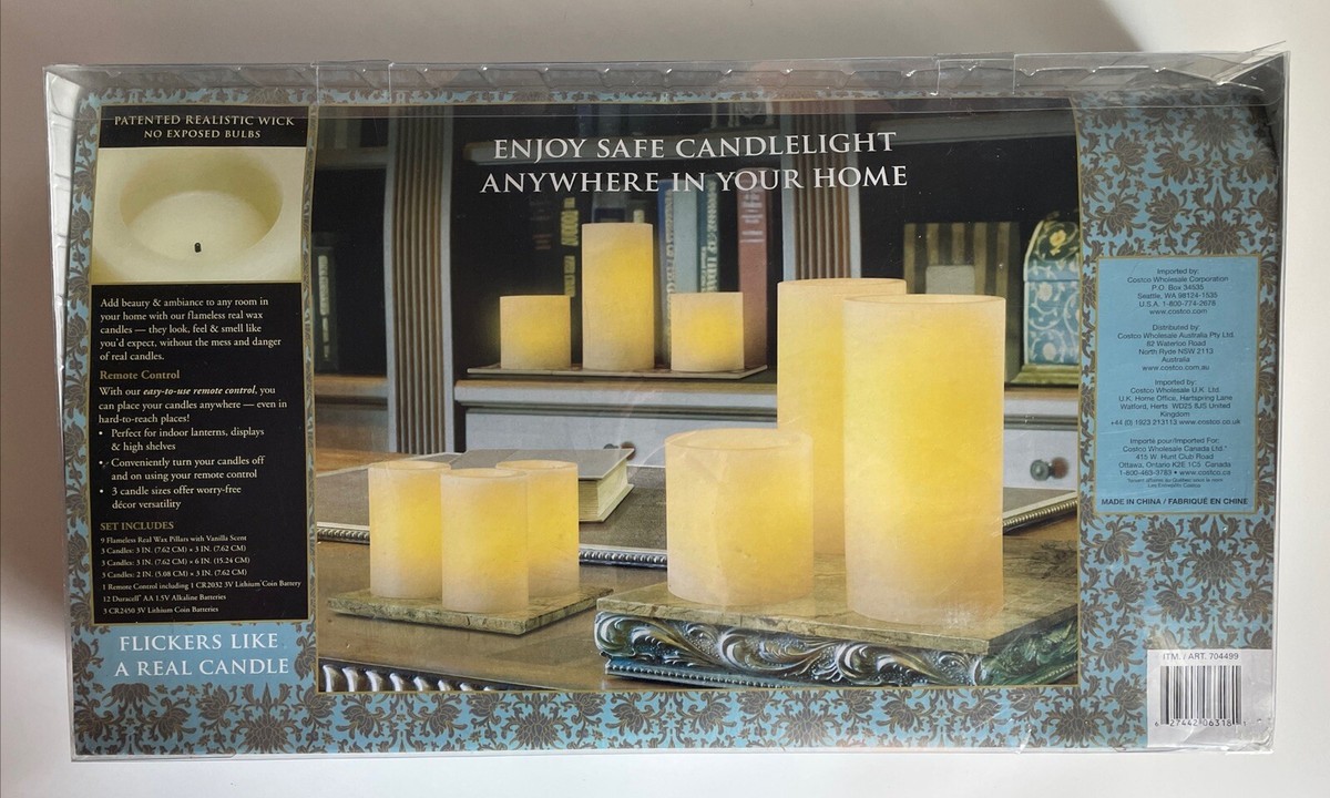 Remote Control Flameless Candles Costco Costco Flameless Led 2025