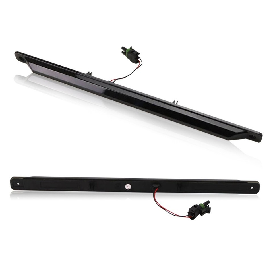 LED Under Tailgate Tailgate Brake Lights Smoked For 2001-2014 SILVERADO ...