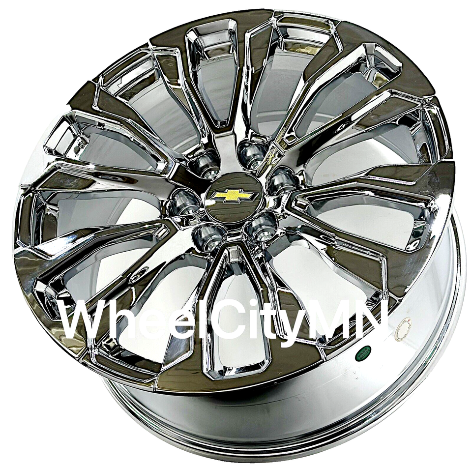 2025 Chevy Tahoe Suburban LTZ RST 24" Chrome OE Replica 14025 Wheels ...