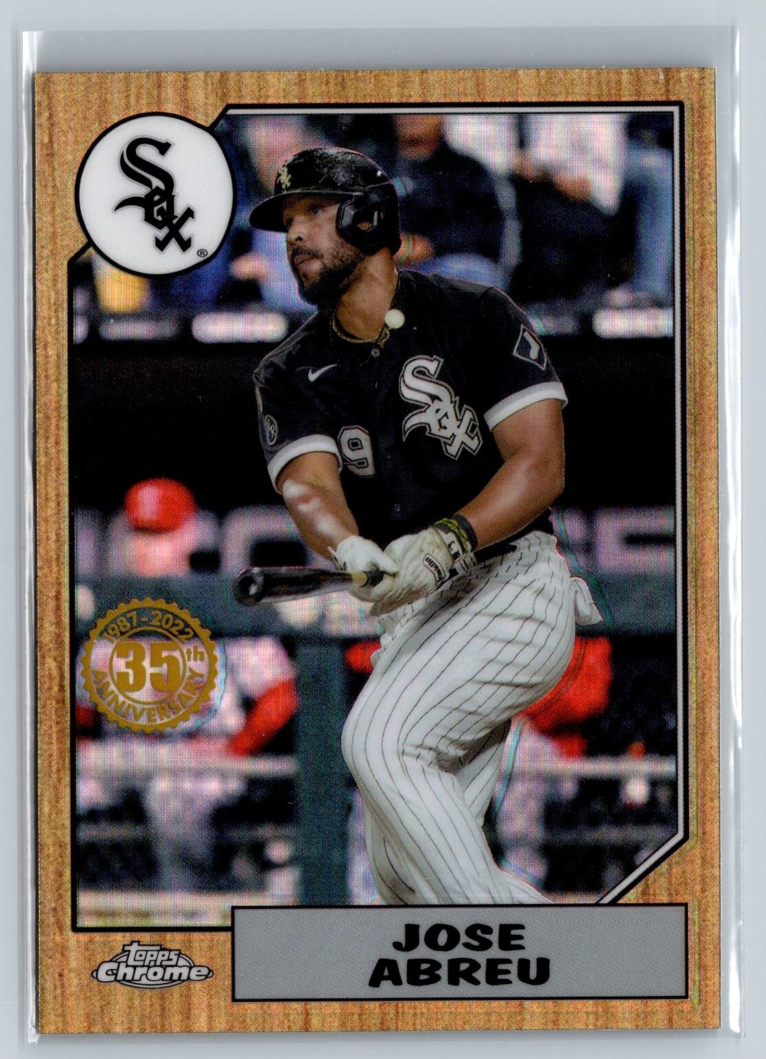 2022 Topps Chrome 1987 35th Anniversary Refractor #87BC-9 Jose Abreu White Sox | eBay