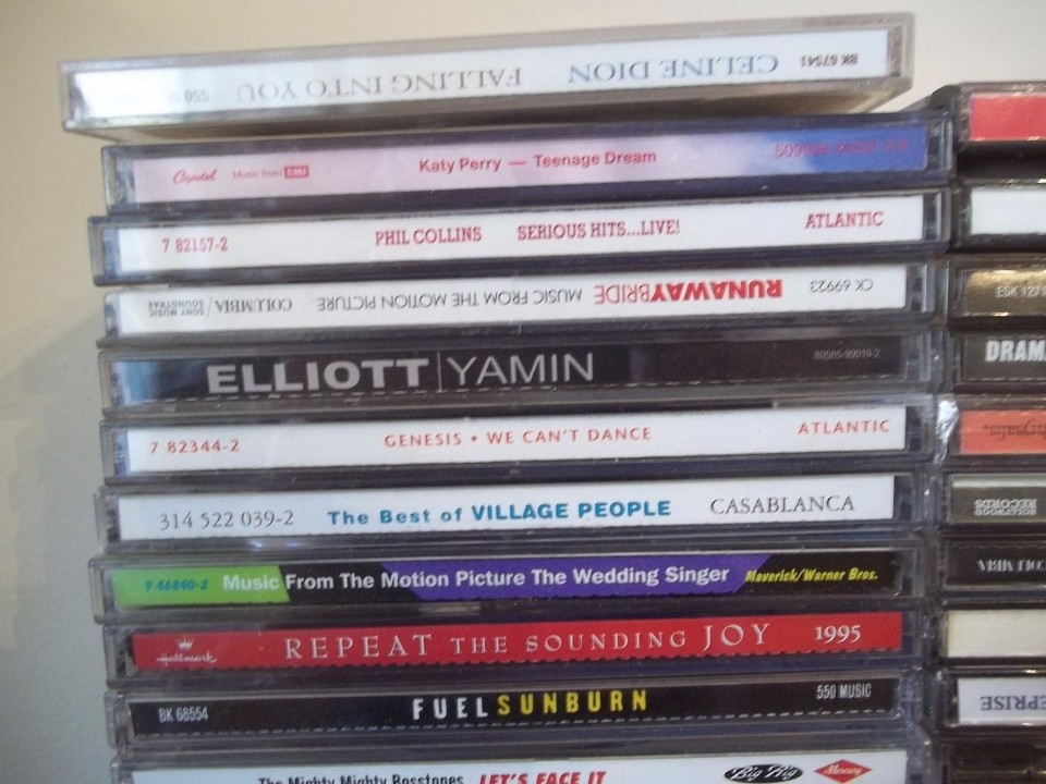 WHOLESALE LOT OF 75 USED MIXED MUSIC CD LOT ROCK,POP,ALTERNATIVE,R&B ...