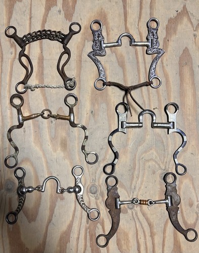 Western Bit lot, Cowboy Tack, Western Heritage, Colt Training/ Roping ...