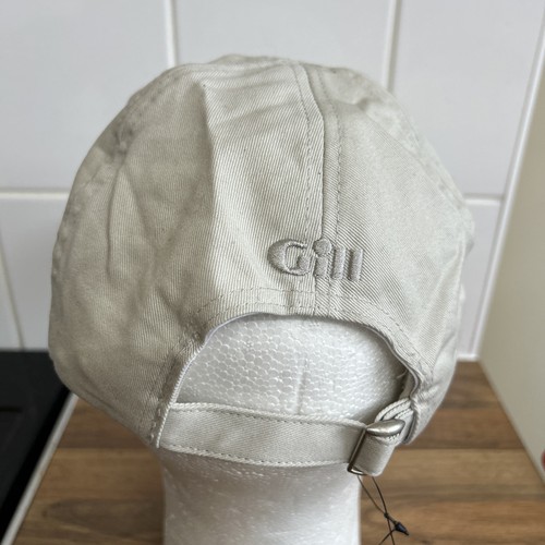 Gill Sailing Cap Baseball cap Silver Grey Adjustable Marine Sail ...
