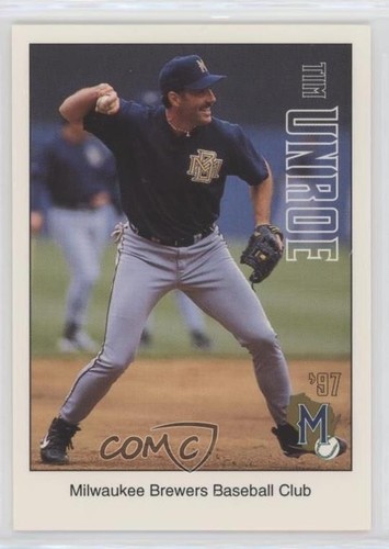 1997 Milwaukee Brewers Police Tim Unroe | eBay