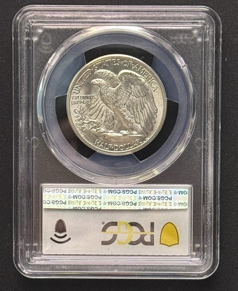 1942‑D Walking Liberty Half Dollar – PCGS MS66 – Gem Luster – Denver ...