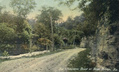 Wilderness Road at High Bridge Kentucky 1915 Postcard | eBay