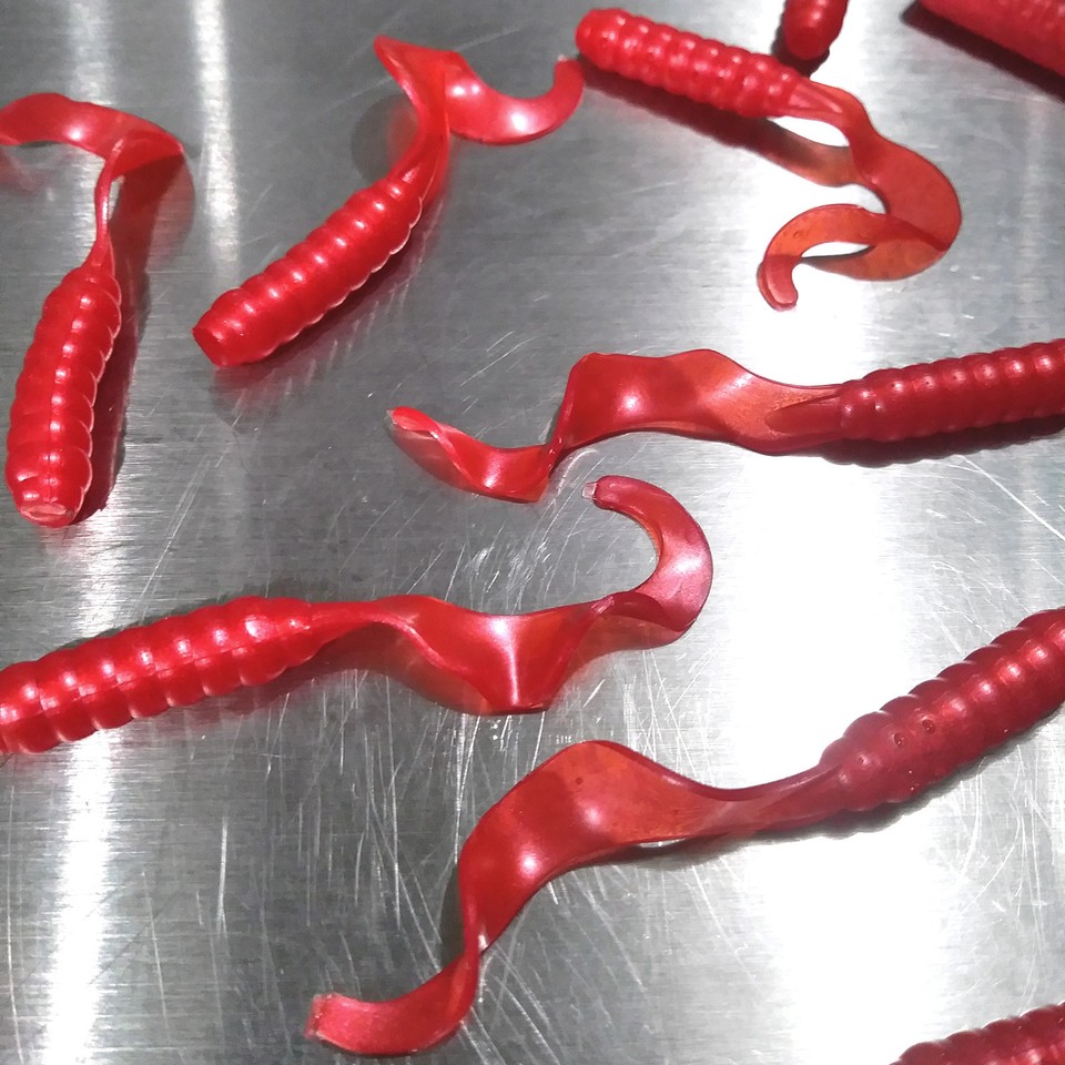 NEW 1 OZ. CANDY APPLE RED Pearlescent Luster Mica Powder Fishing ...