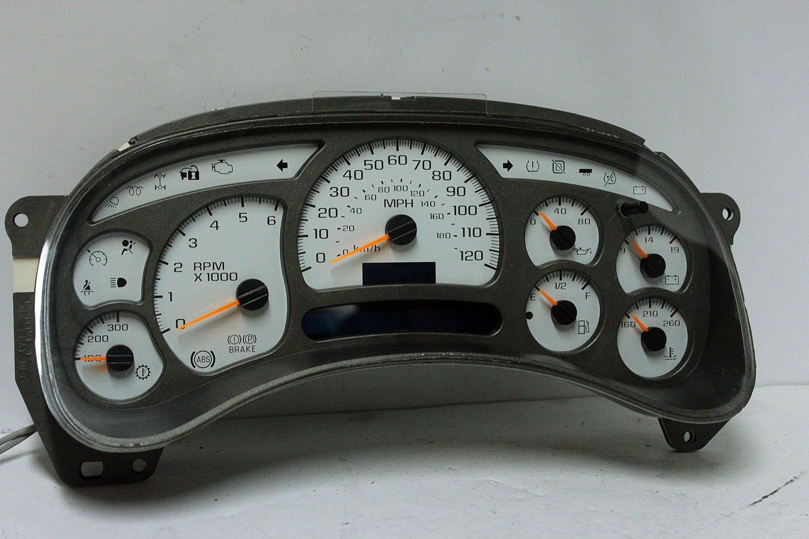 03 04 Silverado 1500 2500 Yukon Denali Instrument Cluster with RED LED ...