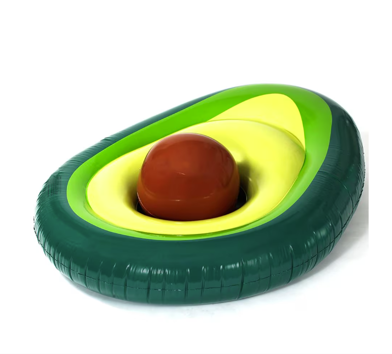 Inflatable Avocado Float | Summer Fun | Pool Accessories | Outdoor ...