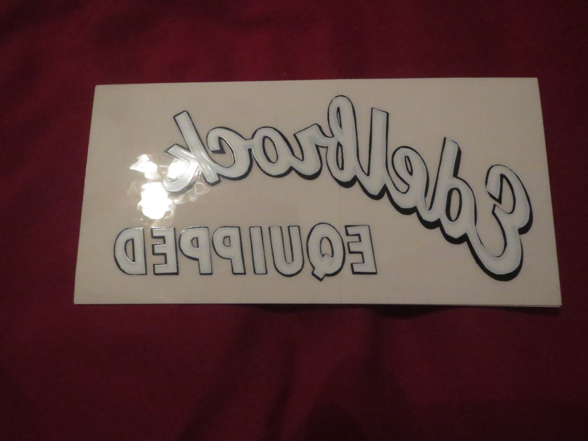 Vintage Edelbrock Logo Edelbrock Rules!