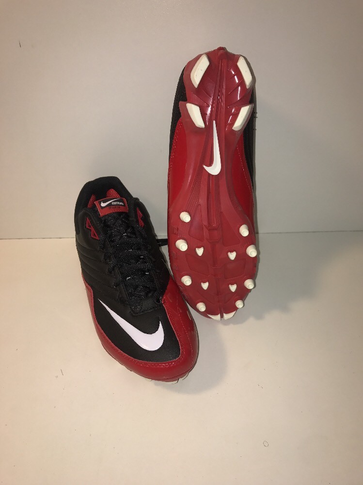 NEW Nike Speed TD Football Cleats Red/Black 396237-016 | eBay