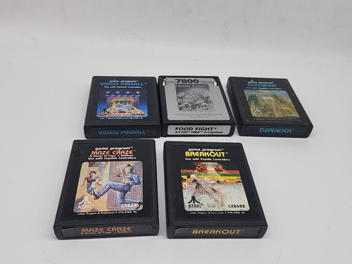 Lot Of 5 Video (Atari 2600, 1981) Game Only Preowned | eBay