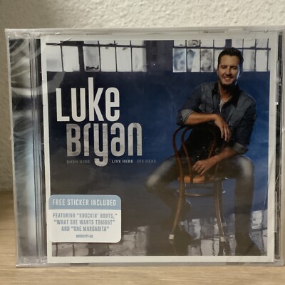 📀 Born Here, Live Here, Die Here by Luke Bryan (CD) NEW *CRACKED CASE ...