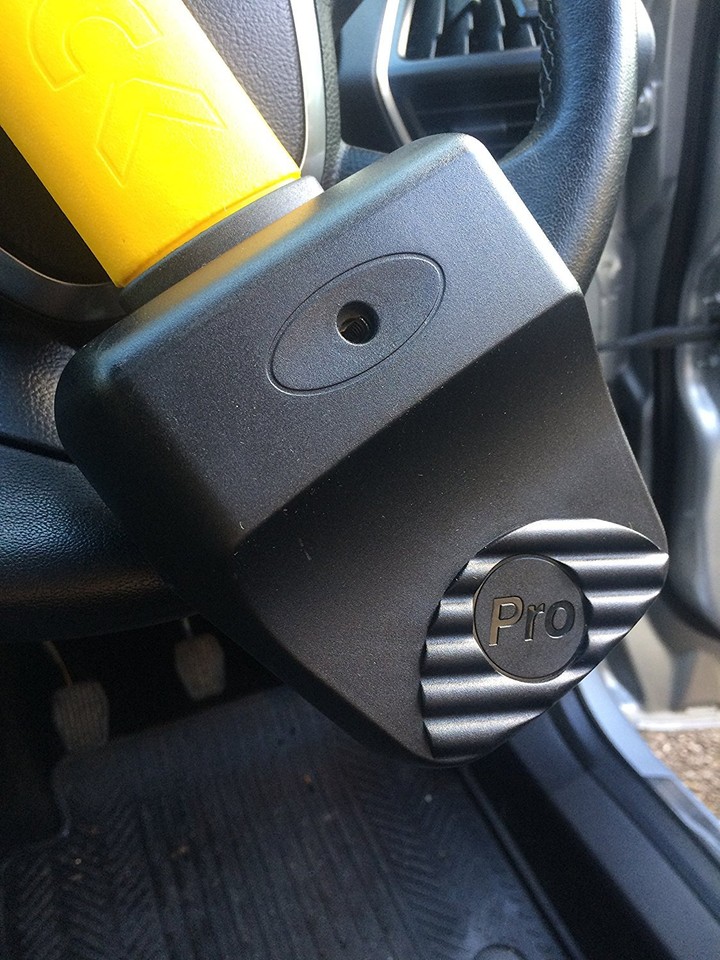 Stoplock Professional Car Van Yellow AntiTheft High Security Steering ...