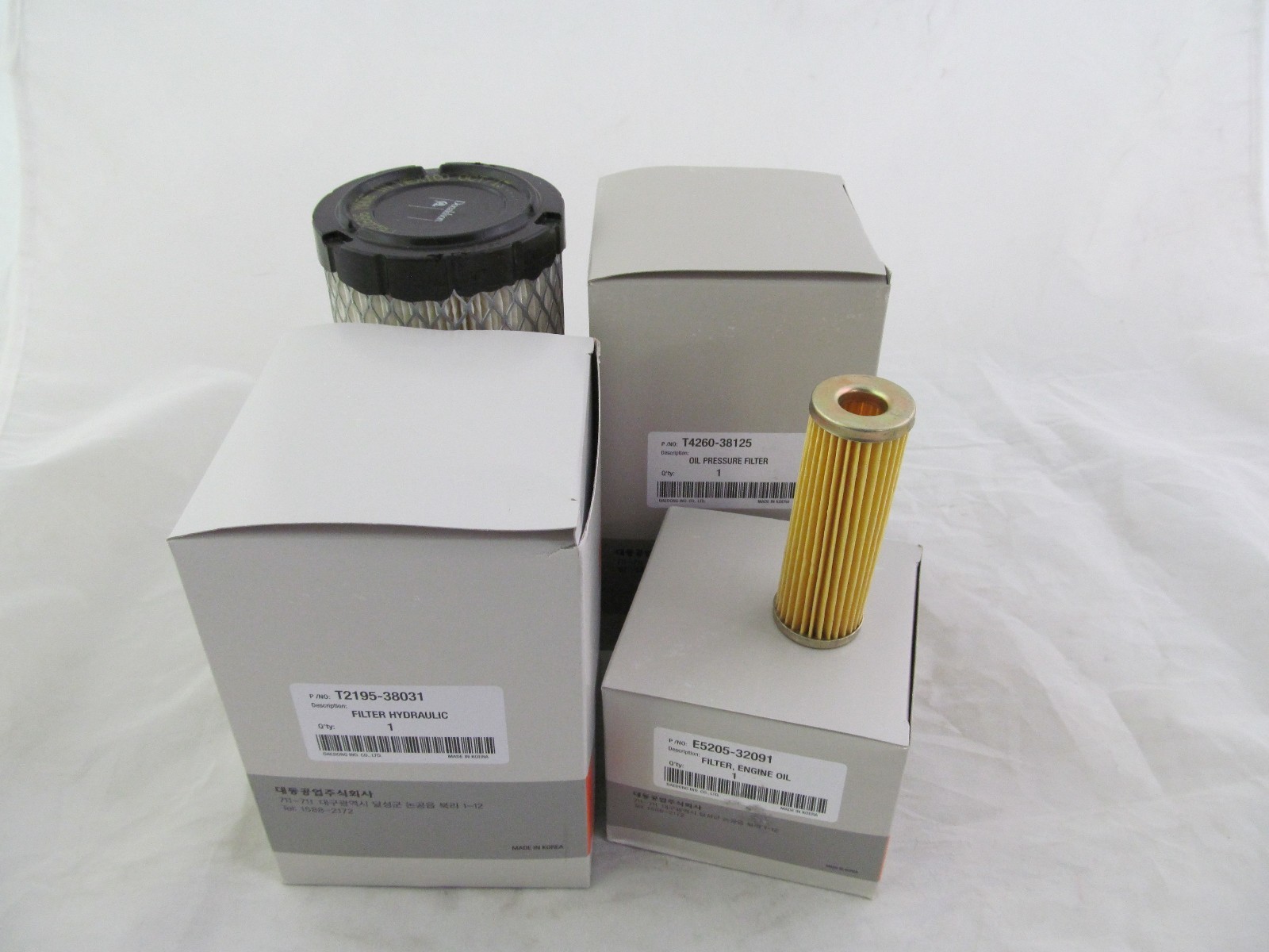 KIOTI TRACTOR PARTS CK20H CK20HS HST SERVICE FILTERS KIT | eBay