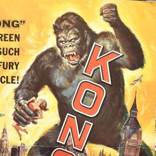 1961 Konga Michael Gough Margo Johns Jess Conrad Claire Gordon Movie ...