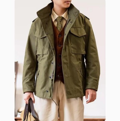Red Tornado Retro M65 Jacket OG107 US Military Workwear Hooded Coat ...