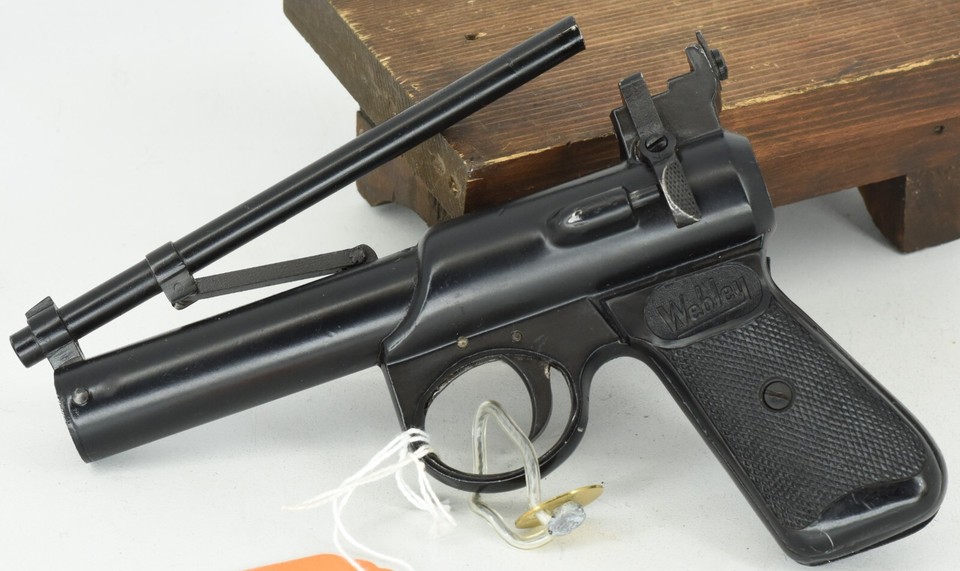 The Webley Junior MK II Pellet Gun Air Pistol Robert Beeman Collection ...