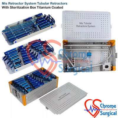 Mis Tubular Retractor Spine System Set with Sterilize Box Titanium ...