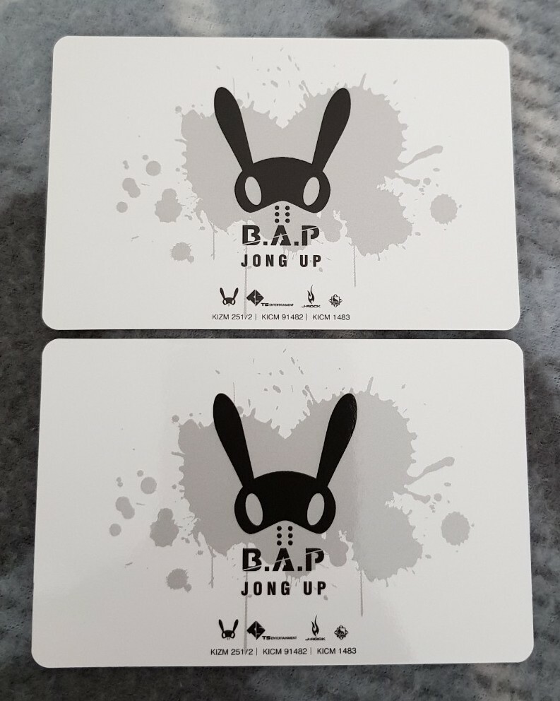 Jongup One Shot Photocard