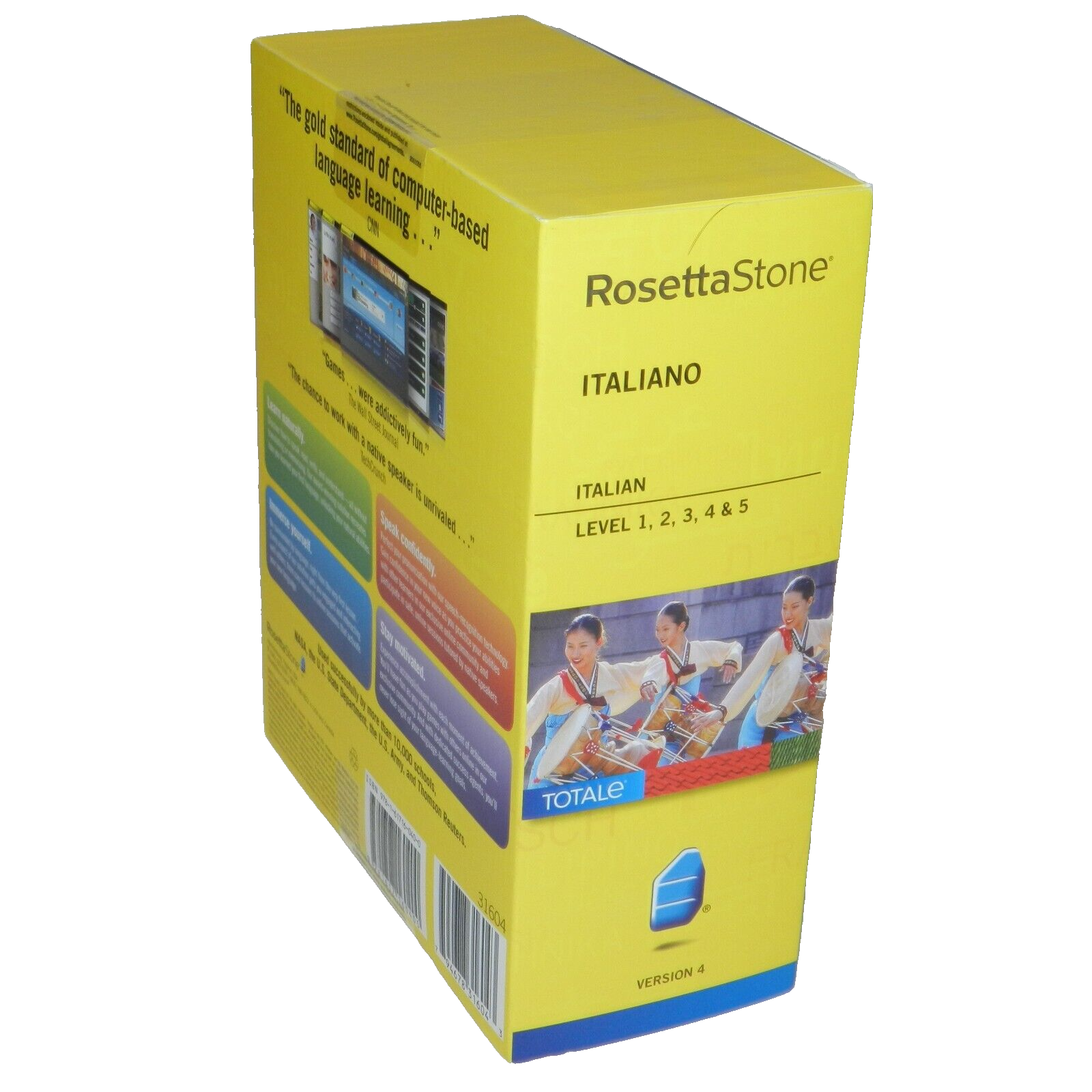 Rosetta Stone Italian Level 1-5 Set (Retail) (1 User) - Full Version ...