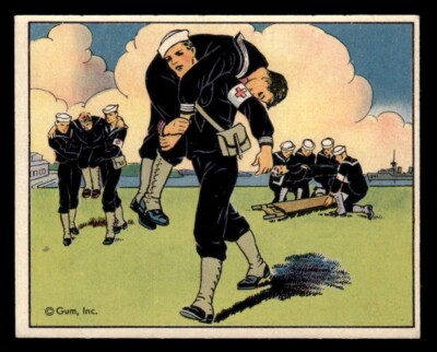 1941 R157 Gum Uncle Sam #79 Carrying The Wounded EX *e1 | eBay