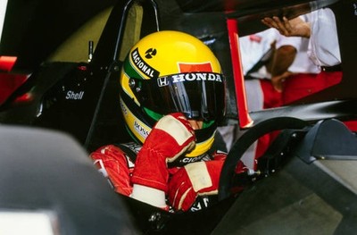 Ayrton Senna McLaren MP4 5B Belgian GP at Circuit de Spa Francorch- Old ...